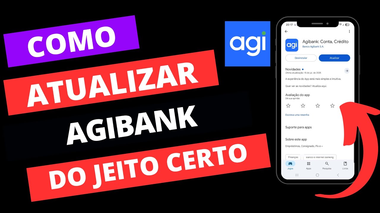 Como Atualizar APP AGIBANK [Nova Versão] - YouTube