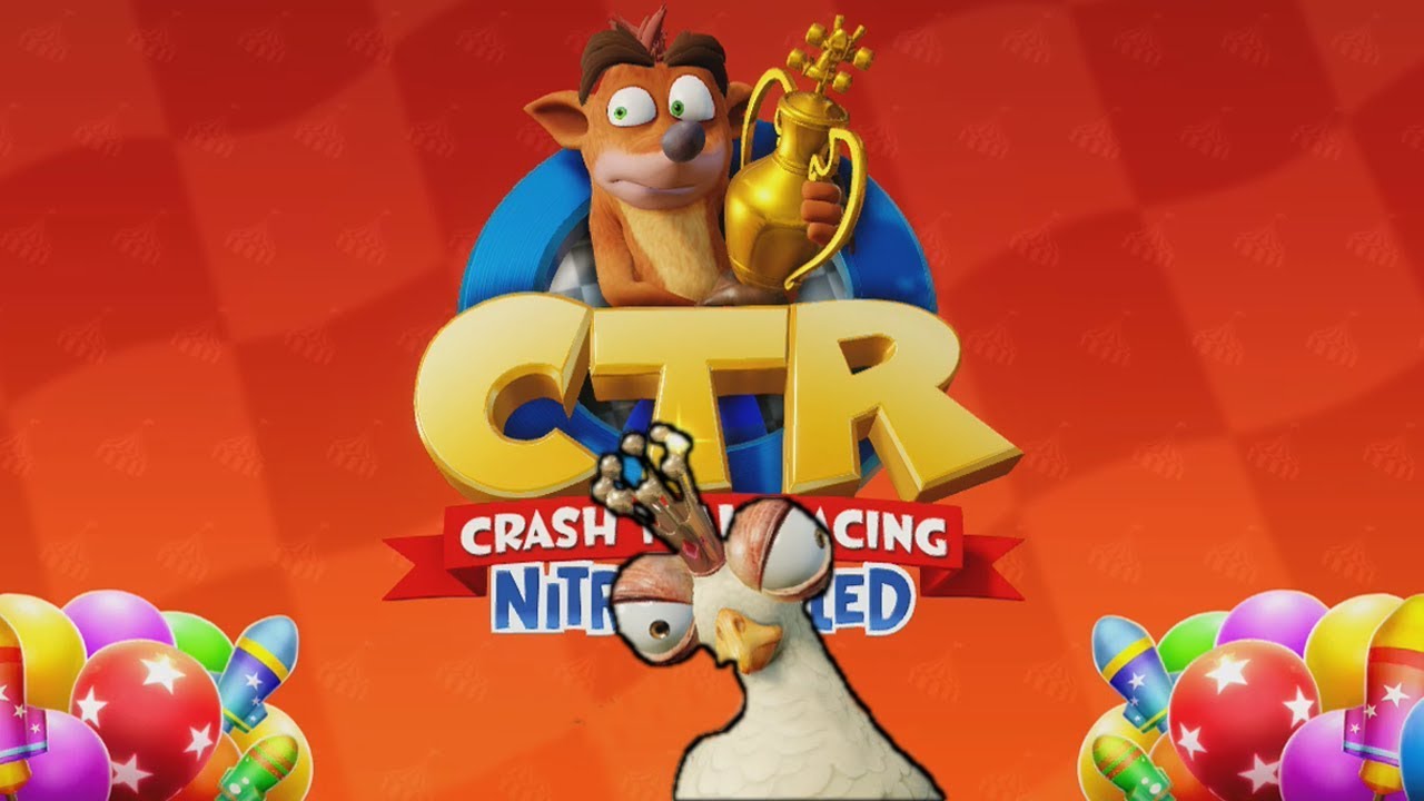 Ho gareggiato contro un pollo [CTR Nitro Fueled online 5] - YouTube
