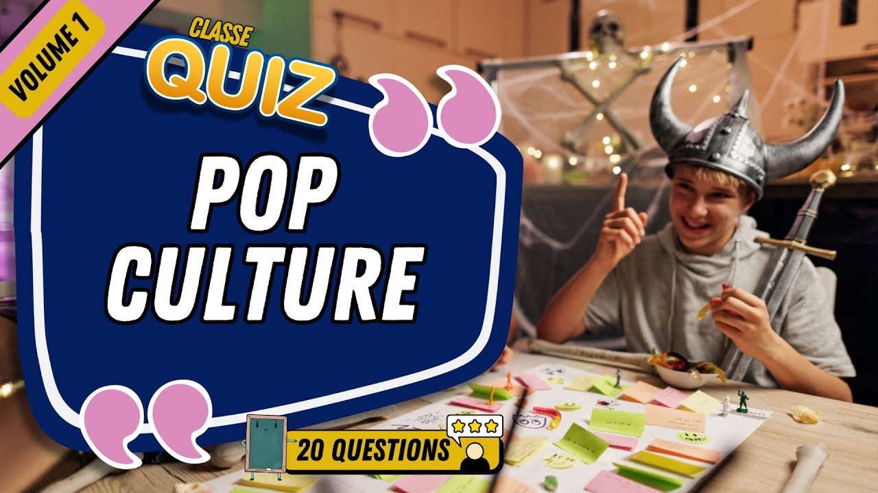 Quiz pop culture volume 1 difficile en 20 questions - YouTube