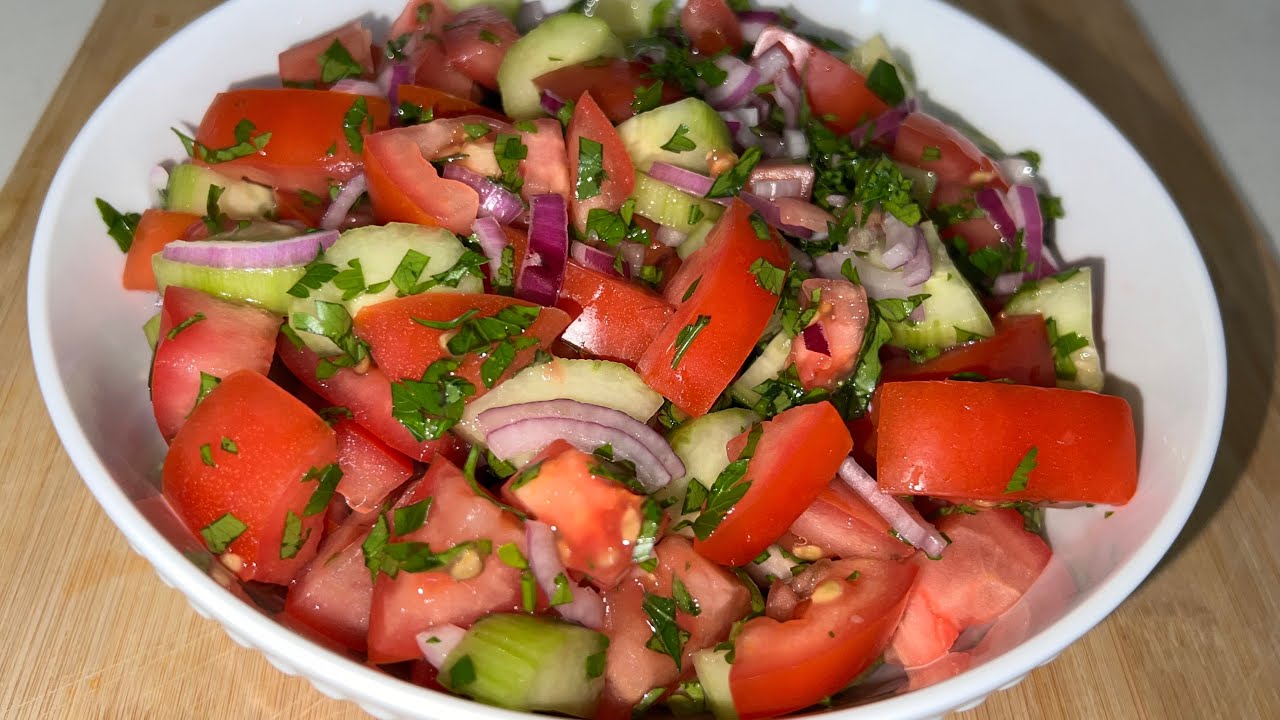 Kachumbari Recipe - How to Make Kenyan Kachumbari (Tomato Salad) for ...