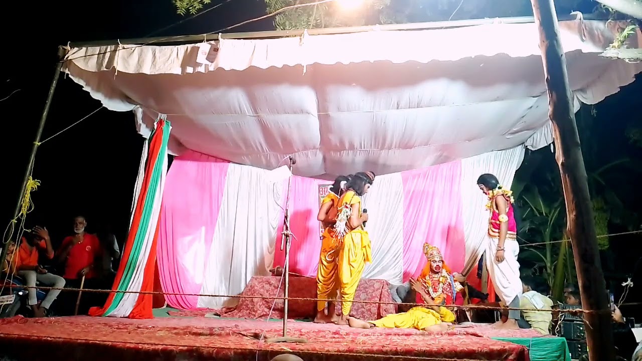 Bali vadh || Ram ji ne Bali ka vadh kiya || Ramayan Leela (Tekari Dandu ...