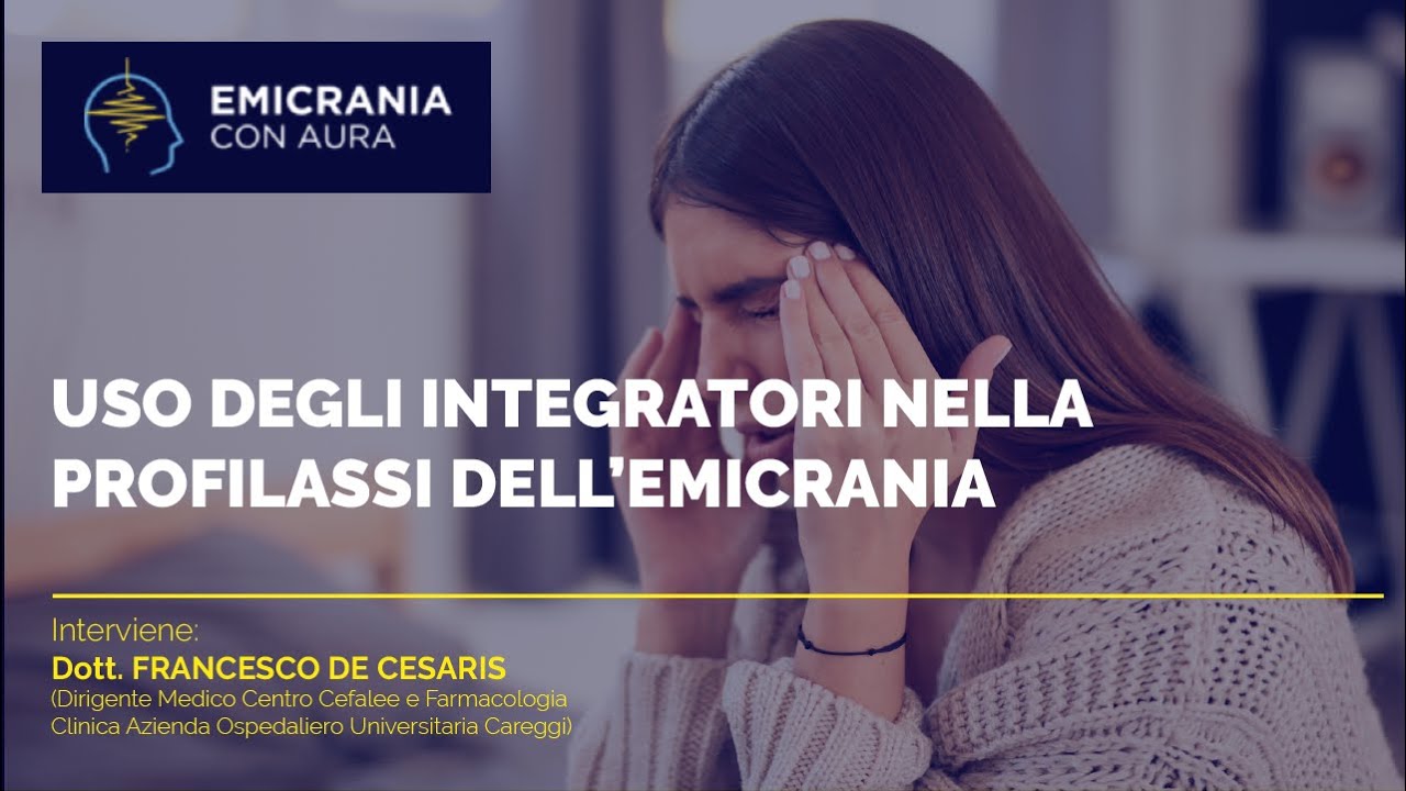 L'uso degli integratori nella profilassi dell'emicrania - YouTube