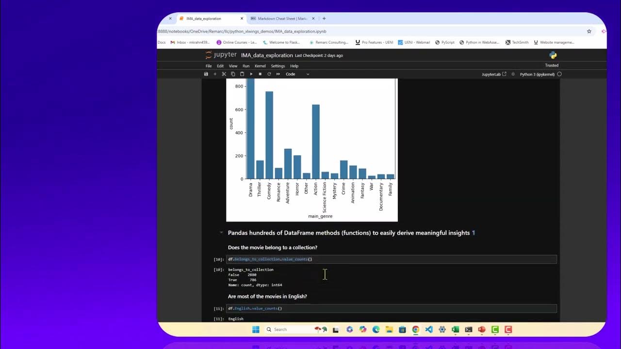 IMA jupyter notebook demo 2 - YouTube