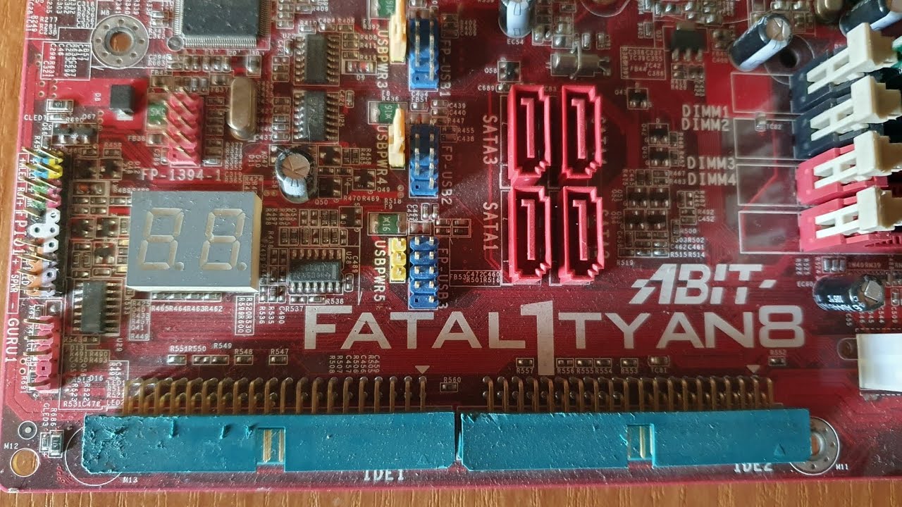 ABIT FATAL1TY AN8 Gaming Motherboard Soket 939 Retro. - YouTube