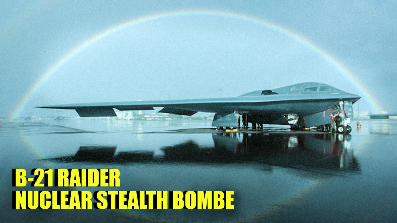 The first $750 million US stealth nuclear bomber "B-21 Raider" is ...