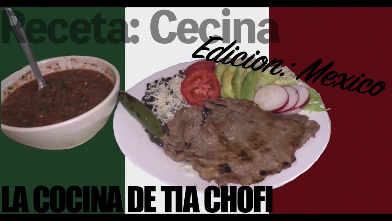 Receta: Como Asar Cecina/Asada (Fácil/Rapido) - YouTube