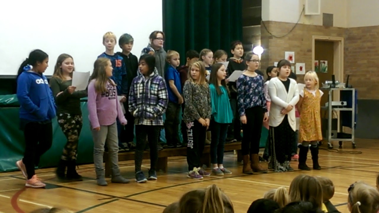"We Are The World" sung by the Social Justice Club at Lord Strathcona ...