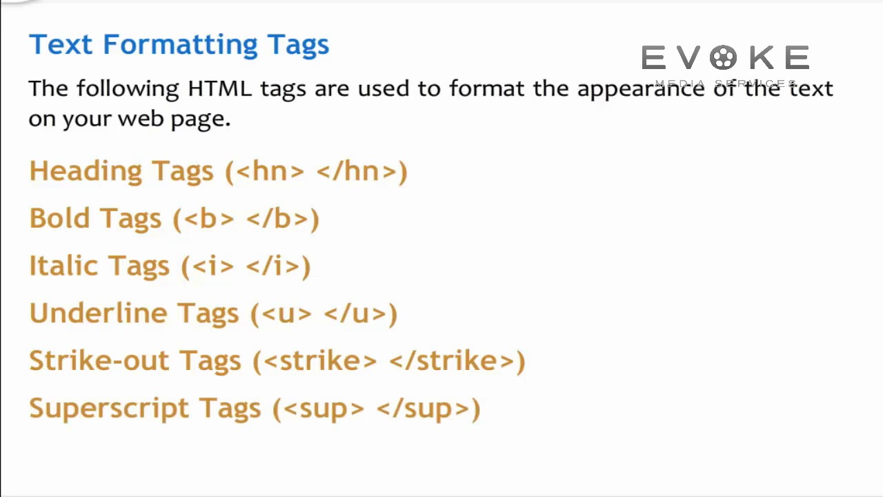 A Quick Revision Of Html || Knowledge - YouTube