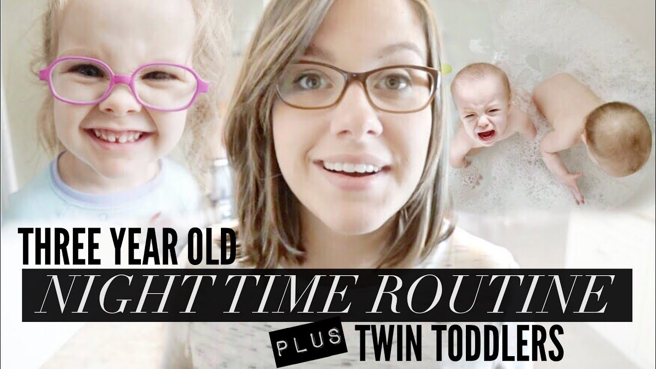 Twin Night Time Routine 2018 Youtube