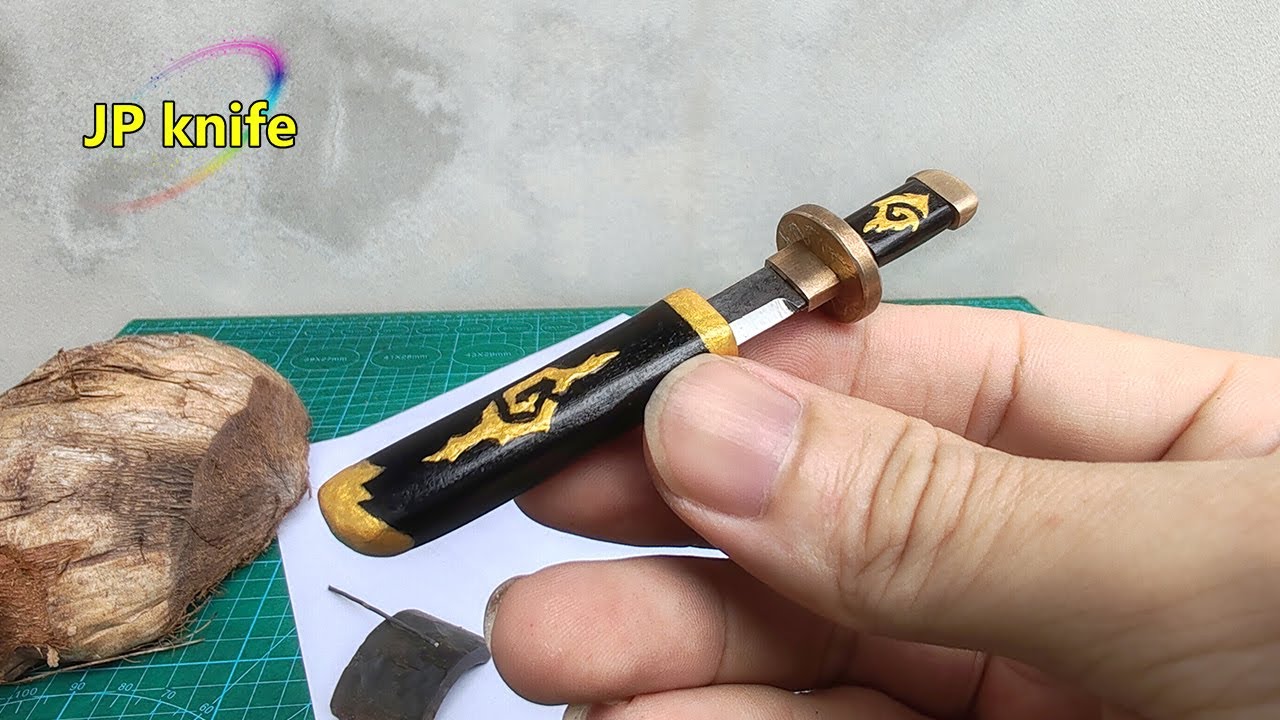 make strongest key ring God knife~製作最強的鑰匙圈神刀 - YouTube