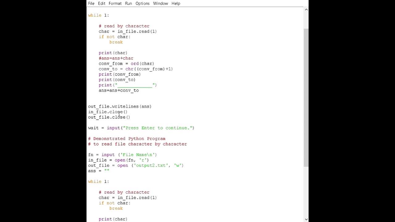 Python Examples 3 ENCRYPT File - YouTube