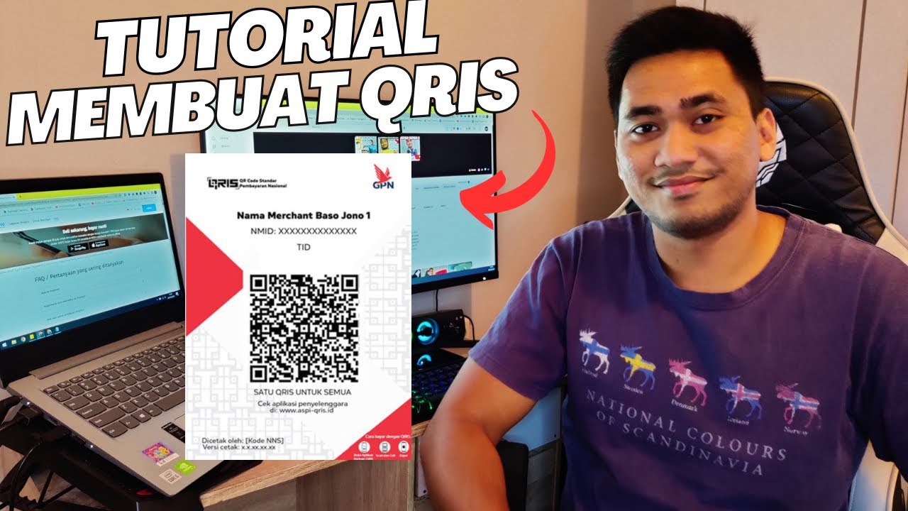 CARA MEMBUAT QRIS | CARA DAFTAR QRIS - YouTube