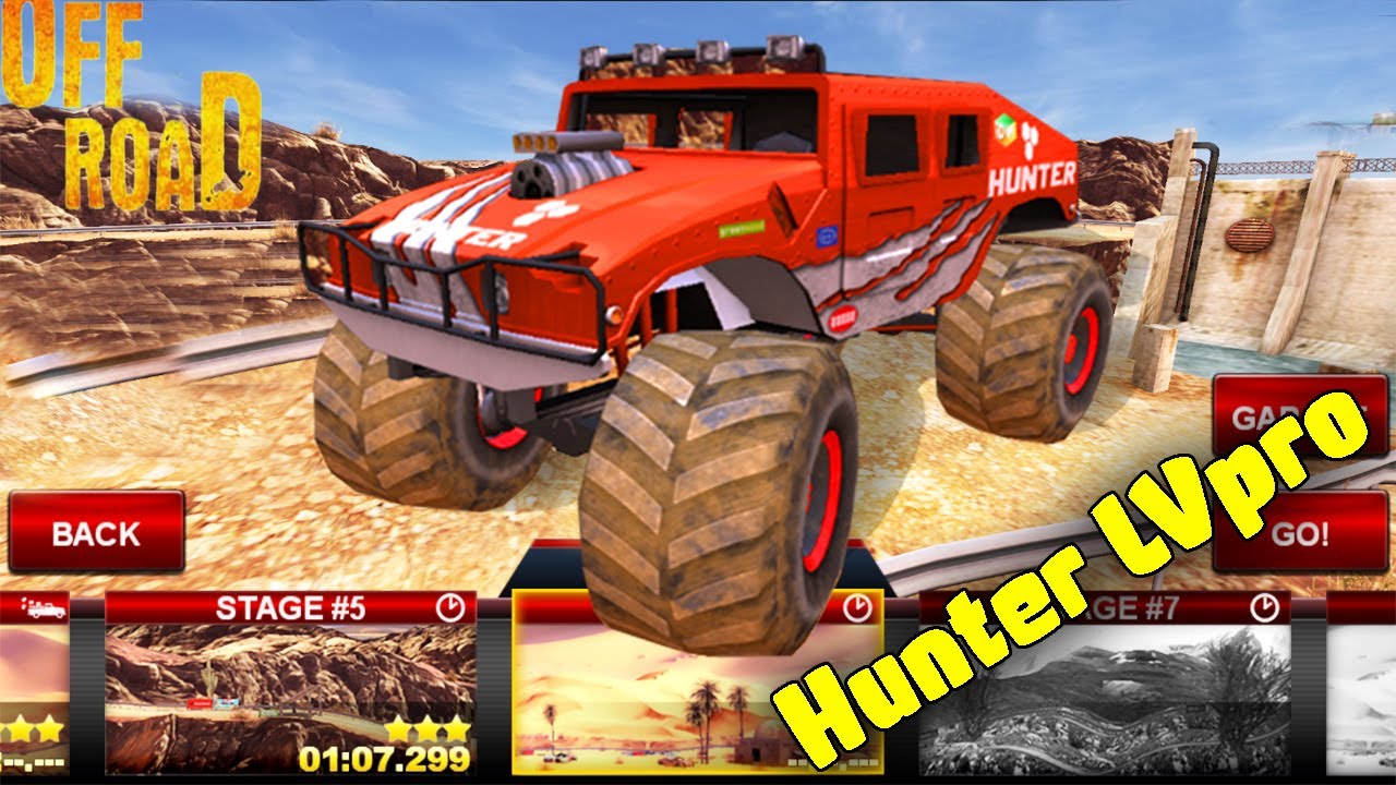 Unlocked Hunter car legend and play LevelPRO - Offroad Legends- Best ...