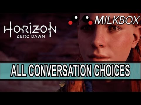 Horizon Zero Dawn | All Conversation Choices, Options and Outcomes | Part 10