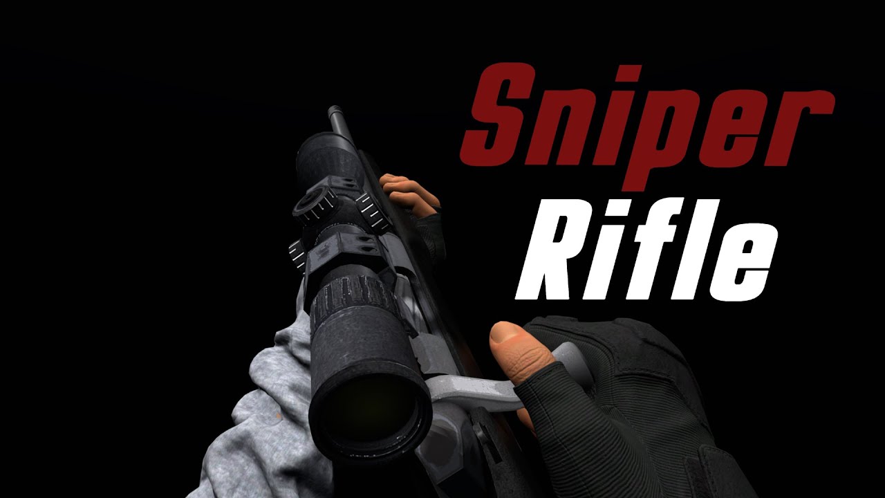 Sniper Rifle Animation - YouTube