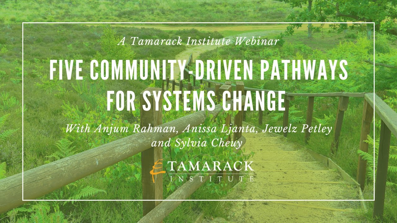 Tamarack Institute Webinar: Five Community-Driven Pathways for Systems ...