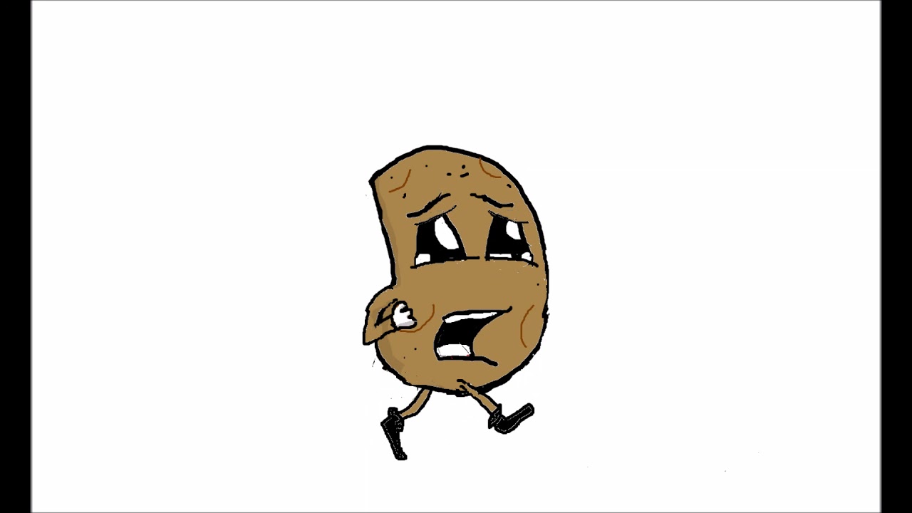 The Running Crying Potato- Animation - YouTube
