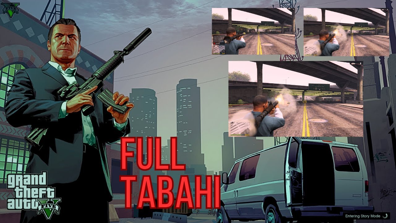 Full Tabahi In GTA 5 | Haryanvi Commenter | Gamer Vinay - YouTube