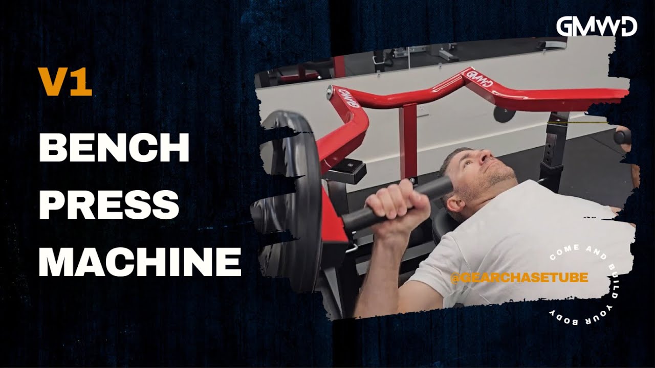 GMWD Chest Press Machine V1 | Product Review by GearChaseTube - YouTube