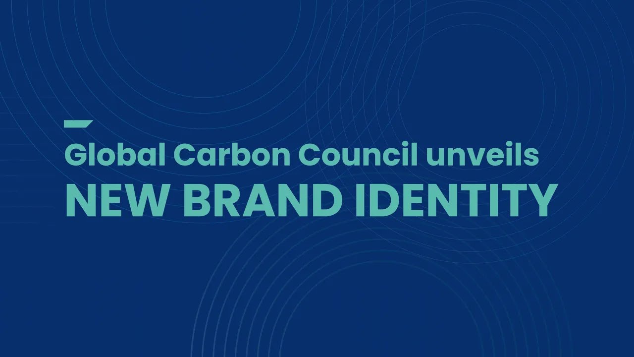 The new brand identity of Global Carbon Council (GCC) - YouTube