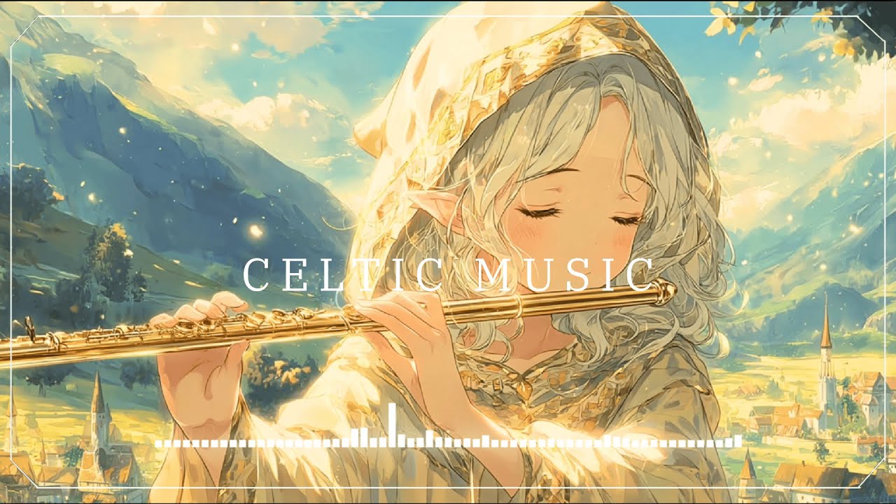 Sunlit Elven Flute ☀️ Calming Celtic Music for Study, Work & Relaxation ...