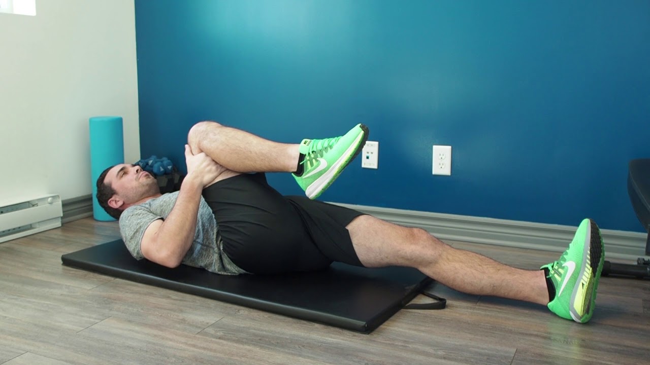 4.10 Étirement - Muscle grand fessier - YouTube