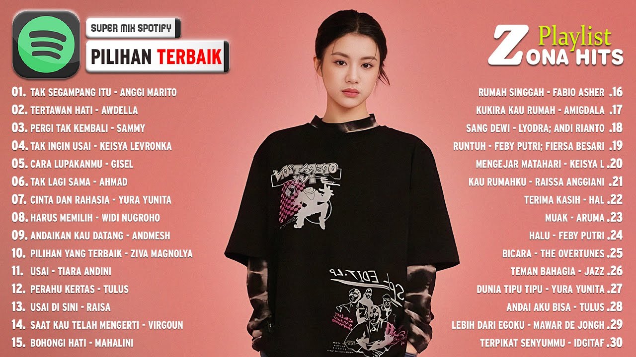 30 Lagu Pop Indonesia 2023 Viral Tiktok ~ Top Hits Spotify Indonesia 2023 - YouTube