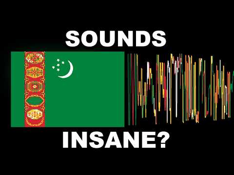 Turkmenistan's Flag Sounds Insane (Flags as Sounds)
