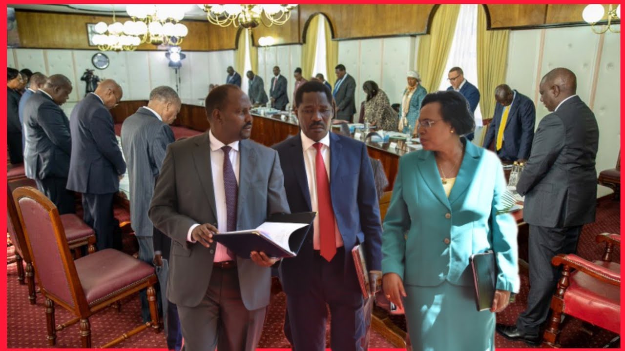 MATIANGI & MUNYA Attends 2nd Cabinet meeting in state house with RUTO ...