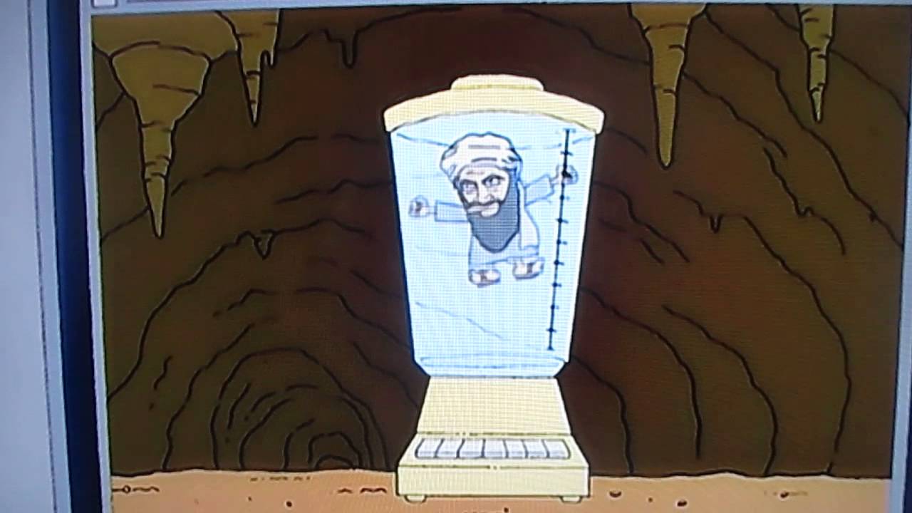 Bin Laden im mixer (Die Simpsons) - YouTube