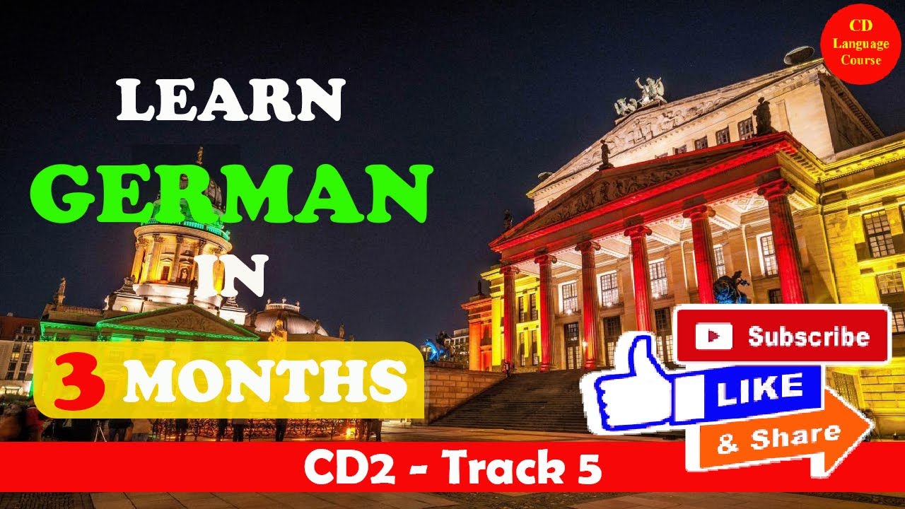CD2: Learn German in 3 Months Track 05 - Section 27 & Vocabulary - YouTube