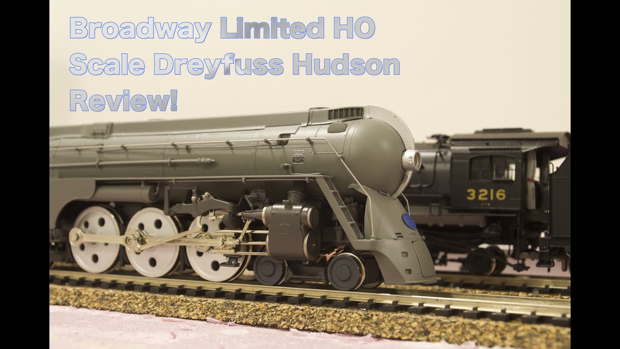 Review: New York Central Dreyfuss Hudson 4-6-4 from BLI - YouTube
