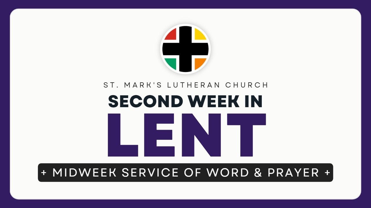 Second Week of Lent - YouTube