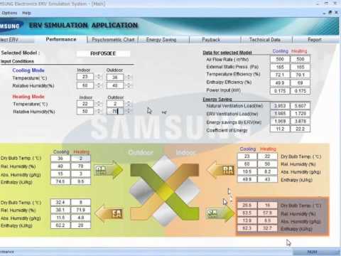 [SAMSUNG DVM]ERV Simulator - YouTube
