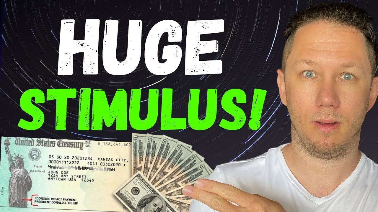 HUGE STIMULUS PACKAGE + CHECKS! Second Stimulus Check Update - YouTube
