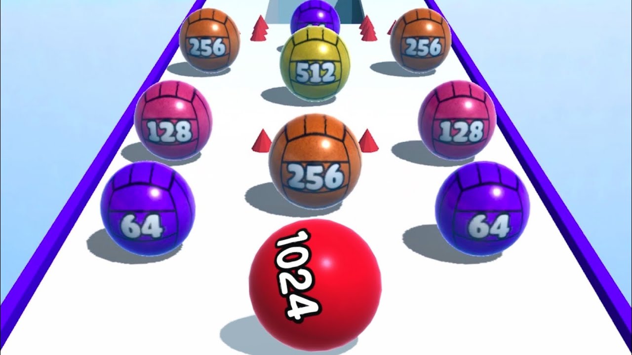 Ball Merge 2048 ! All Levels Gameplay Walkthrough Android, iOS - YouTube
