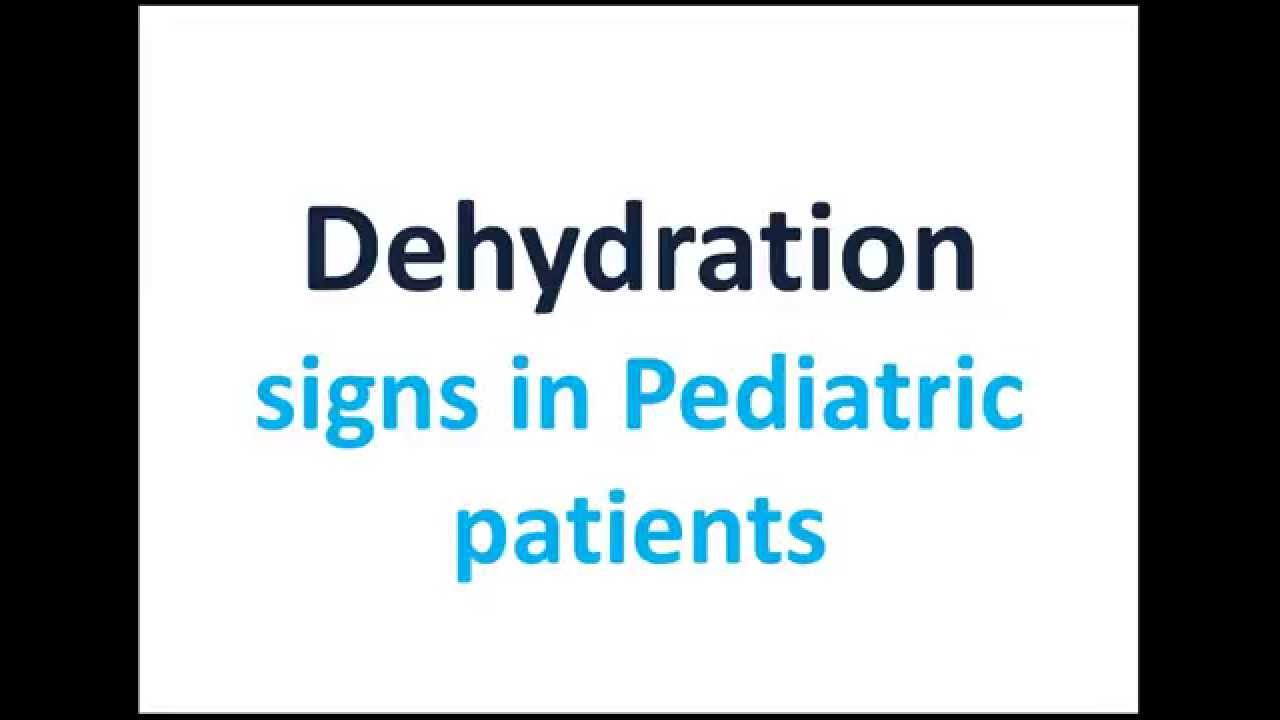 USMLE: Medical Video Lectures about Dehydration signs in Pediatric by ...