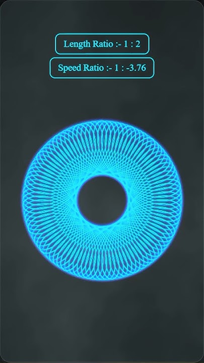 Leaf Spirograph Design 2| Digital Spirograph Art #shorts #spirograph #coding #css #javascript ...