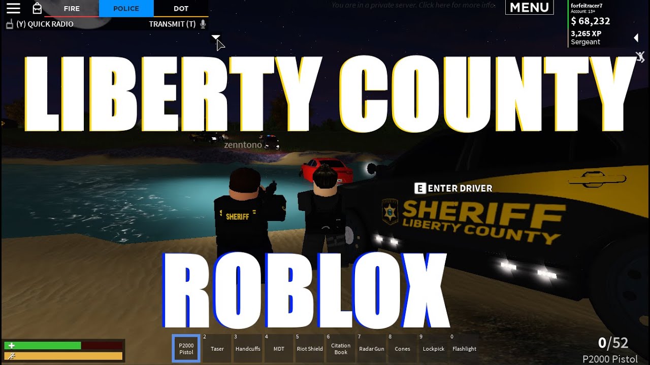Liberty County Patrol(Roblox) - YouTube