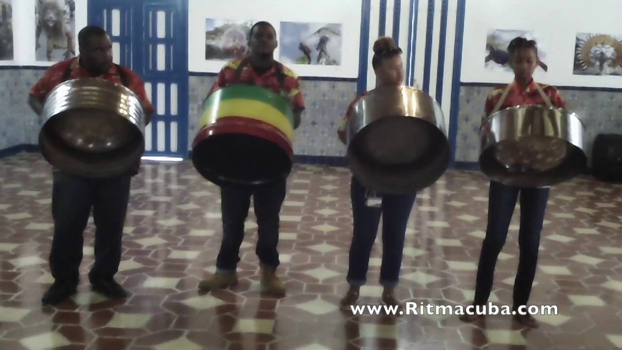 Steel Drum Quartet (Virgin islands) - YouTube