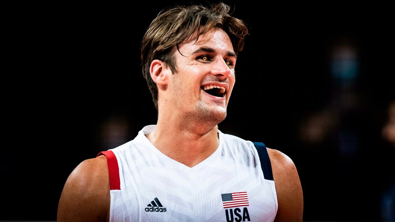 Talented and Explosive player of the USA National Volleyball Team ...