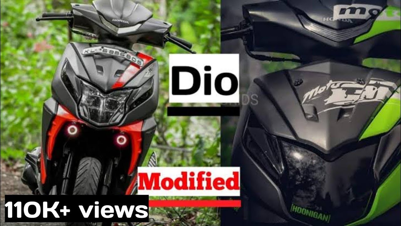 Top :10 Dio Modified viral | Honda Dio Modification (part 1) - YouTube