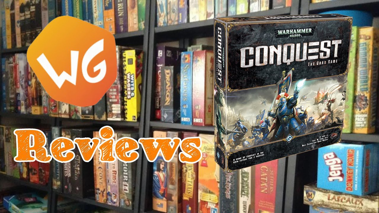 Weaponsgrade Review: Warhammer 40K Conquest - YouTube