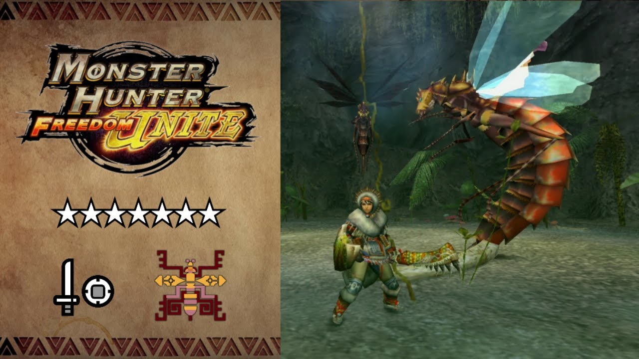 Monster Hunter Freedom Unite | Queen Vespoid | SnS - YouTube