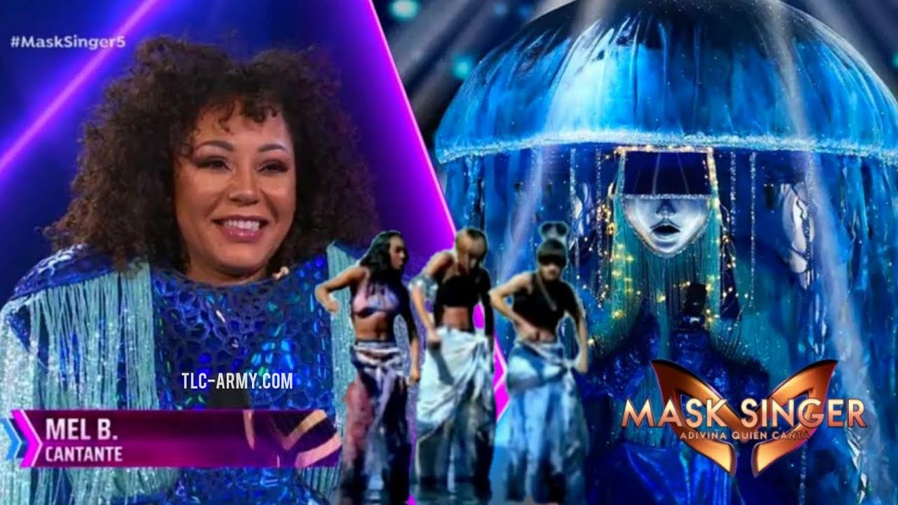 Spice Girls' Mel B Sings TLC's Waterfalls on Masked Singer Spain June ...