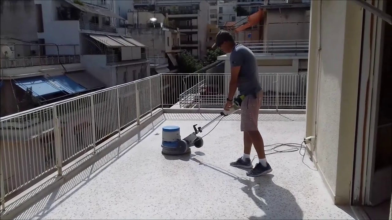 ΕΠΙΣΚΕΥΗ ΣΕ ΠΑΛΑΙΟΥ ΜΩΣΑΙΚΟ ΜΕ ΤΡΥΠΕΣ - YouTube