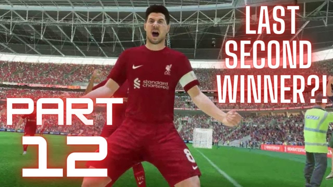 FIFA 23 PLAYER CAREER MODE | STEVEN GERRARD | PART 12 'WEMBLEY ...