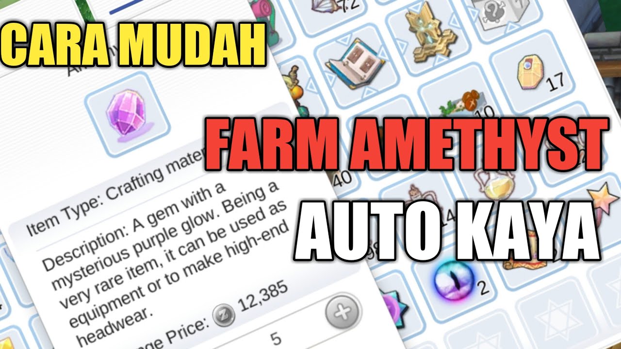 EASY GUIDE AMETHYST FARMING SOHEE STAR & HORONG STAR Ragnarok Mobile ...