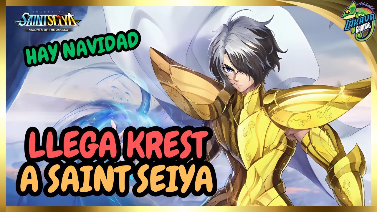 Presentan a KREST de ACUARIO y Garantizan NAVIDAD en Saint Seiya ...