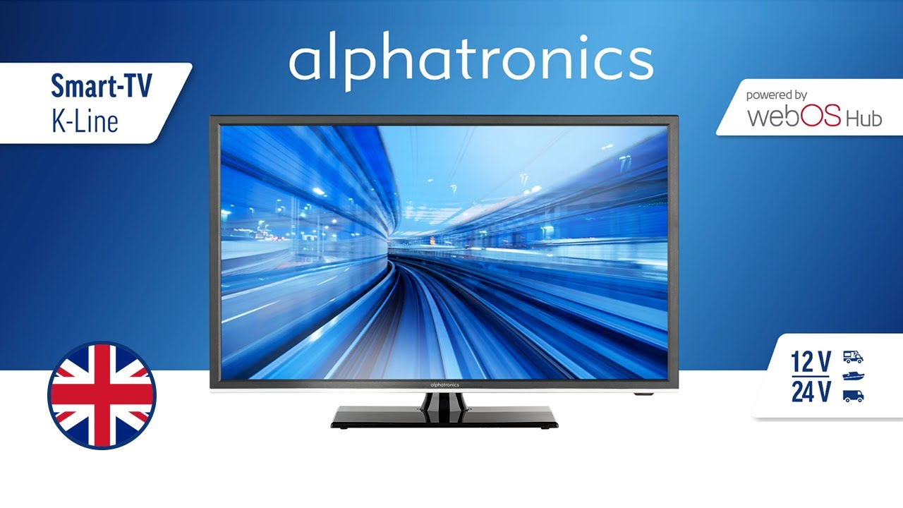 alphatronics K-Line+, 12/24V Smart TV, Product Presentation - YouTube